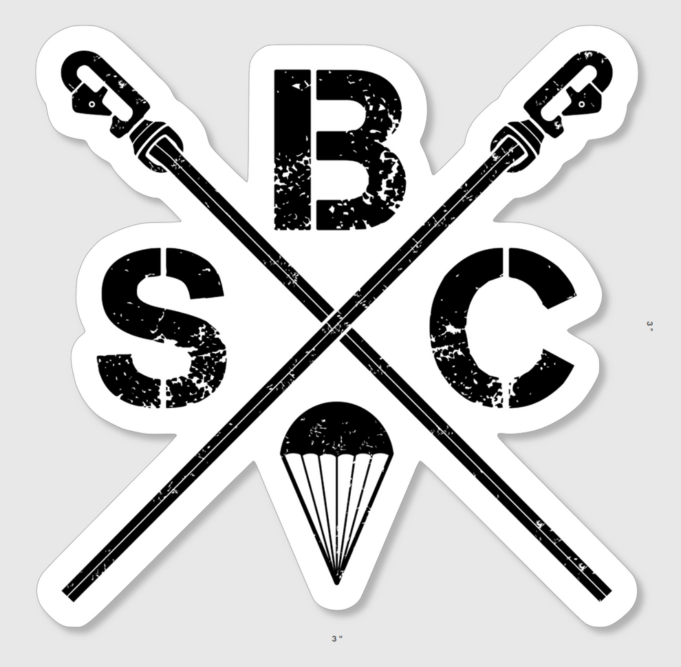 Static Lines Logo Sticker – Stand By Collective